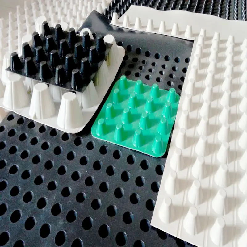 Hdpe Dimple Membrane / Hdpe Drainage Sheet / Dimple Mat - Buy Hdpe ...