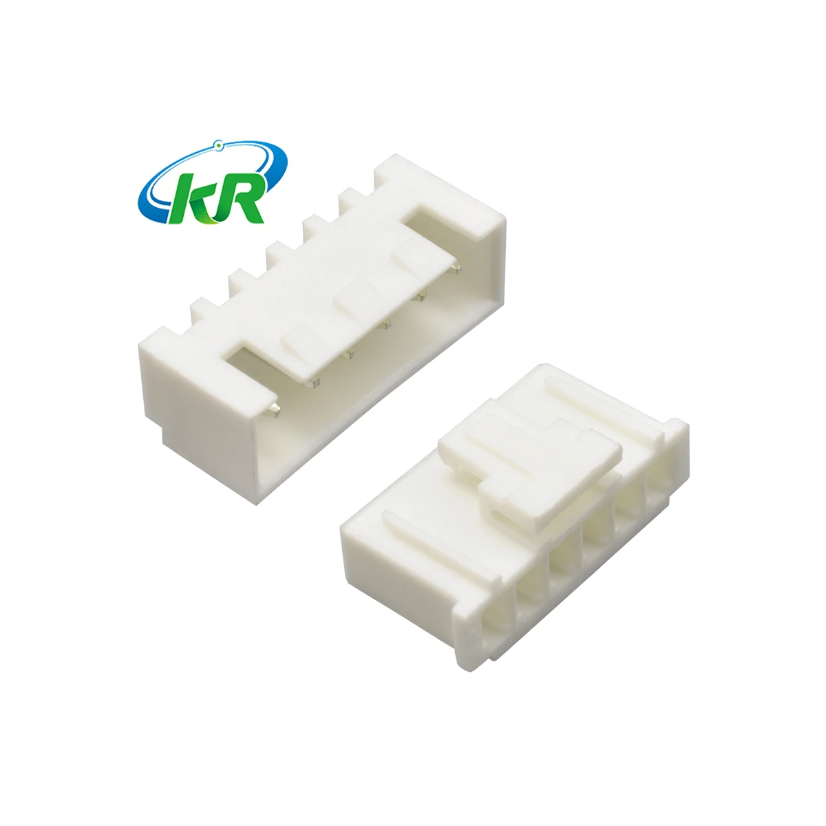 Kr2502 Jst Yh2.54 With Lock Wire To Pcb 6pin Yh2.54 Connector And 6pin ...