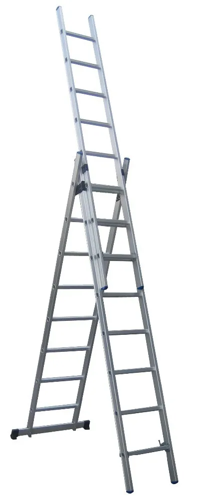 SOYOUNG Ladder - Versatile 3 Stage Aluminum Long Ladder