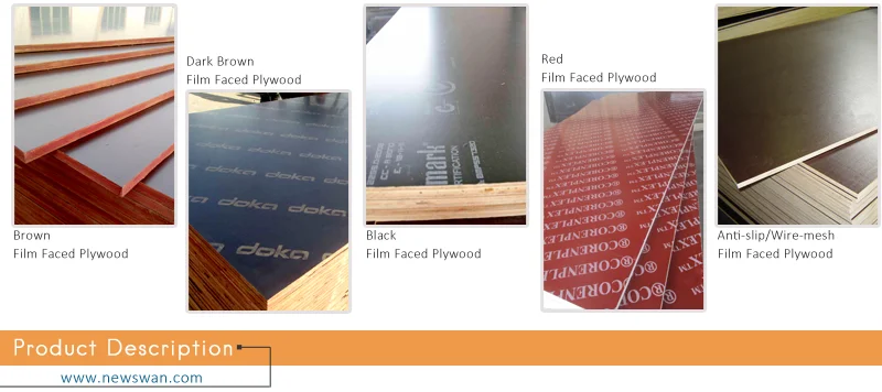 Construction Formply / Concrete Form Plywood / Formwork Panel - Buy ...