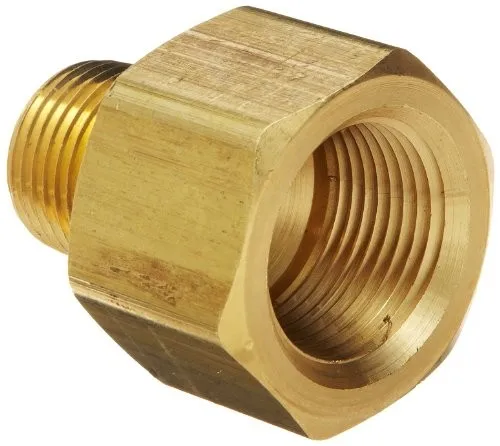 Brass Fitting Reducer Adapter 3 8 Inch Female Npt To 1 4 Inch Male Npt