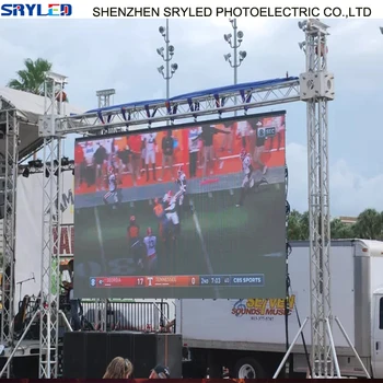 Portable Rental 6mm Smd Stage Background Dj Outdoor Led Screen For ...