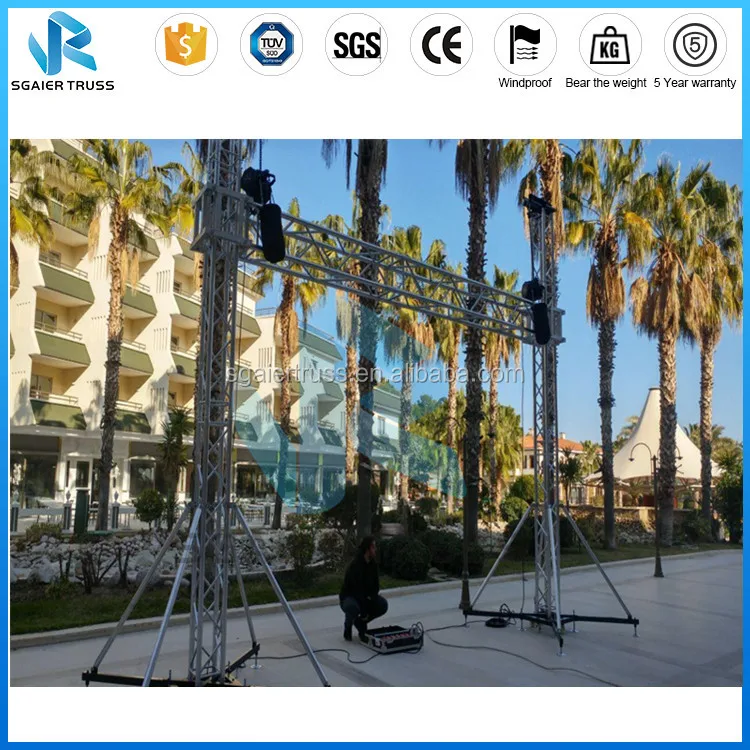 Aluminum Speaker Truss Sound System Upright Shape Speaker Truss - Buy ...