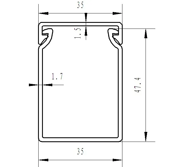 All Types Plastic Trunking Sizes for Cable System PVC