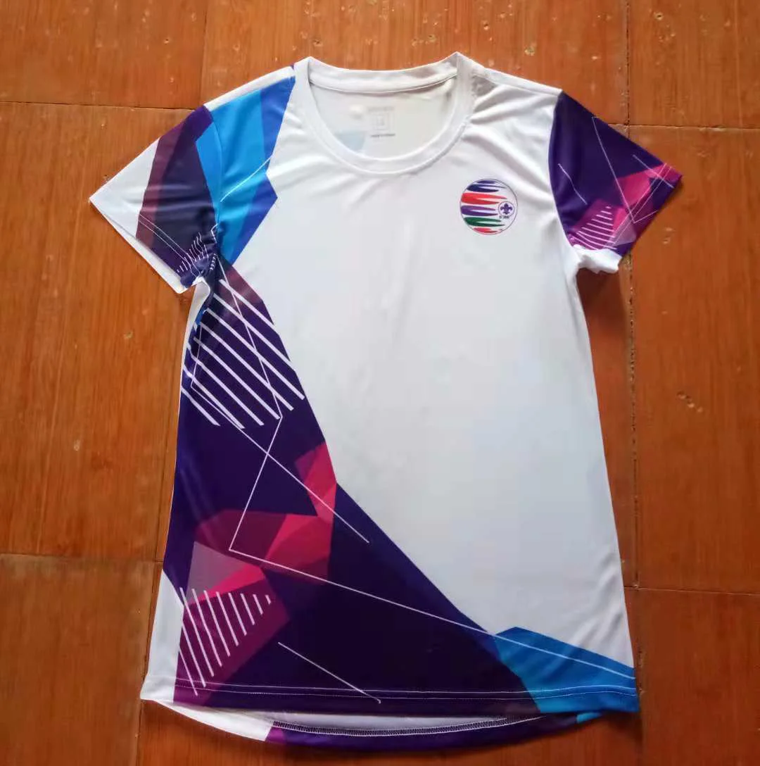 100% Polyester Dye Sublimation Custom Printing T Shirt For Advertising ...
