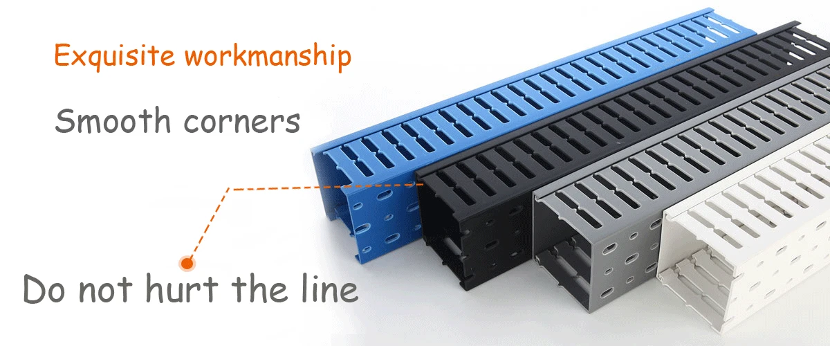 Rccn High Quality Cable Duct Vdr40100f Slotted Trunking Slotted Wiring ...