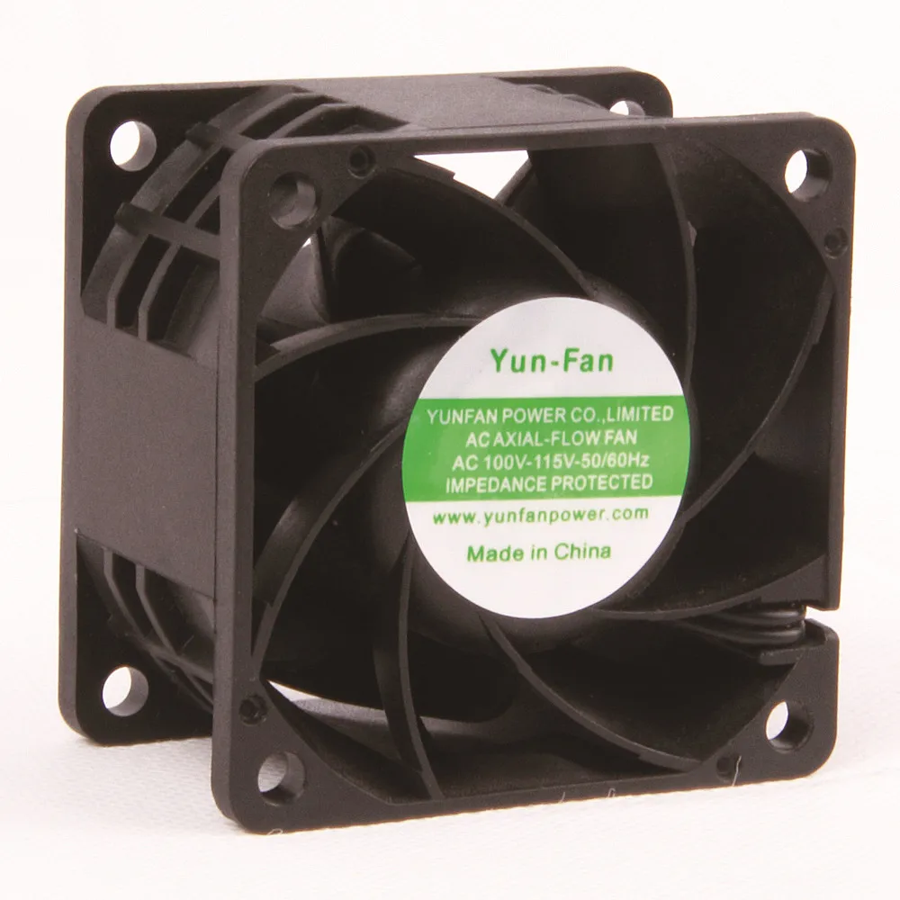 60*60*38mm Radiator Fan Assembly Industrial Heat Dissipation Fan 220v ...