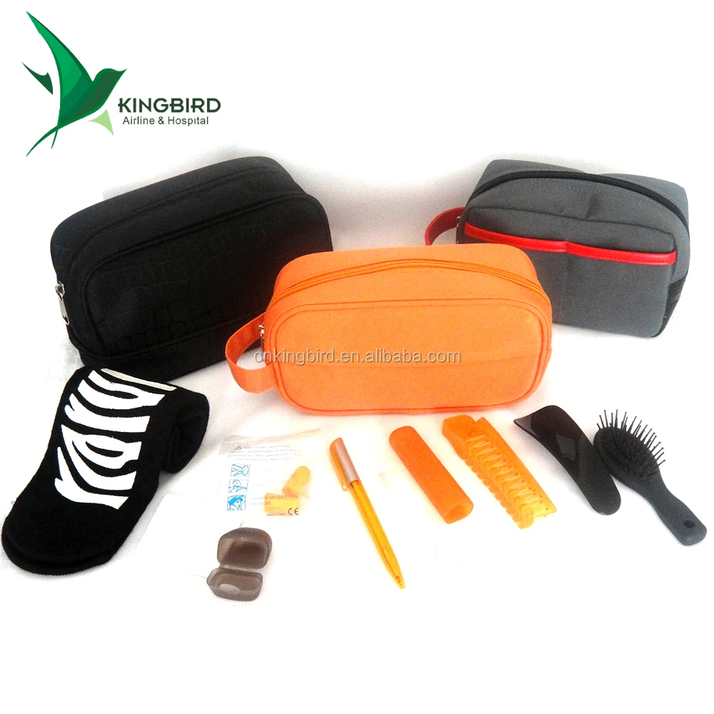 Pu Bag Portable Amenity Hospital Kit For Overnight - Buy Amenity ...