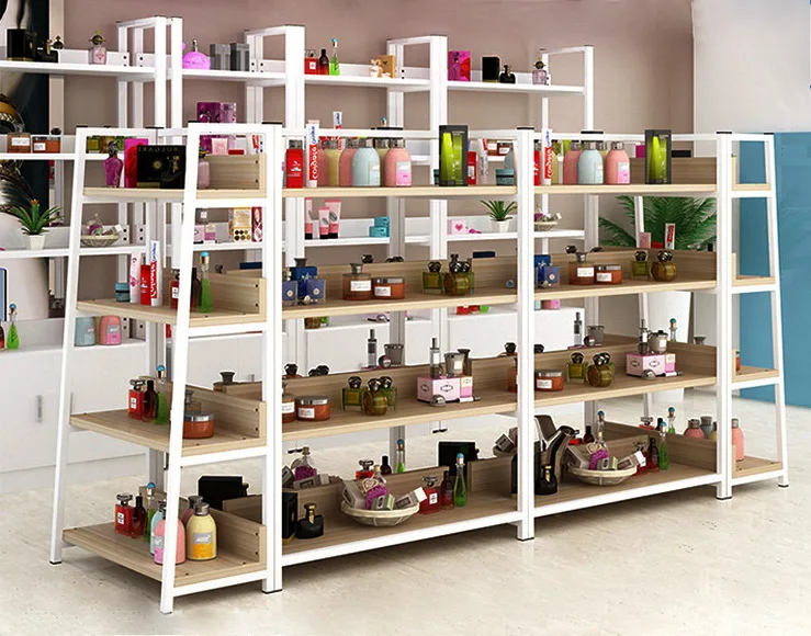 New Design Shopping Mall Cosmetics Display Shelf For Sale - Buy ...