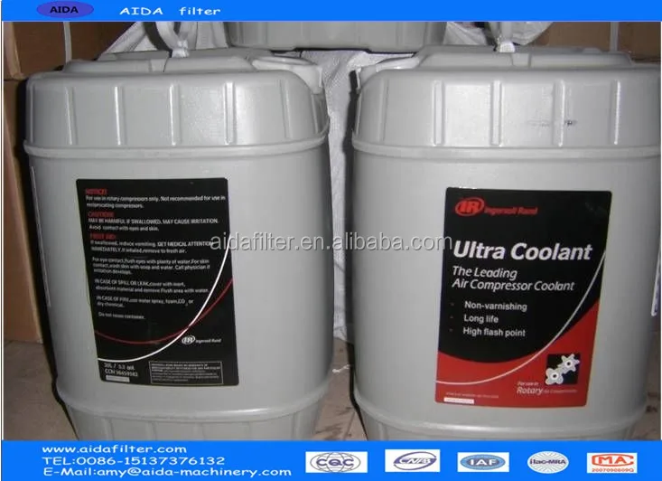 Screw Air Compressor Lubricant Oil 36899706 Synthetic Oil Ingersoll ...