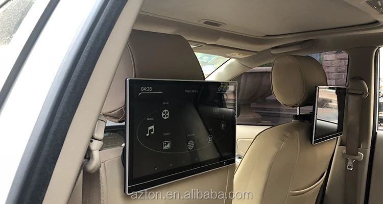 Auto Seats Screens Player DVD Headrest Monitor for AUDI