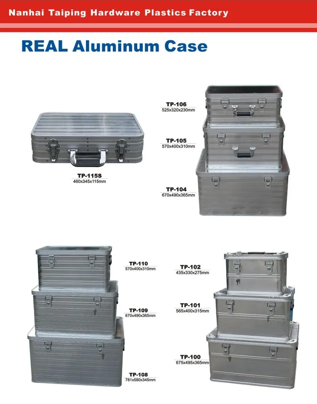 Contenedor De Aluminio Para Embalaje Y Transporte - Buy Caja De ...