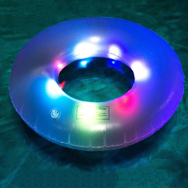 Swim Pool Toy Led Lighting Swimming Floating Ring - Buy Floating ...