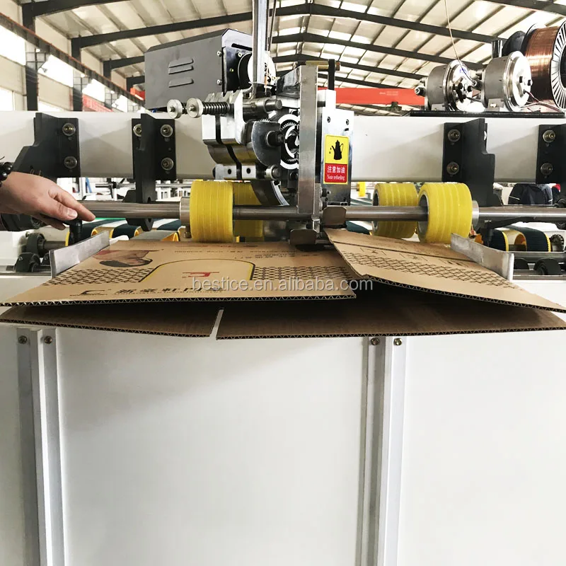 Corrugated Cardboard Stapler - Efficient Box Stitching