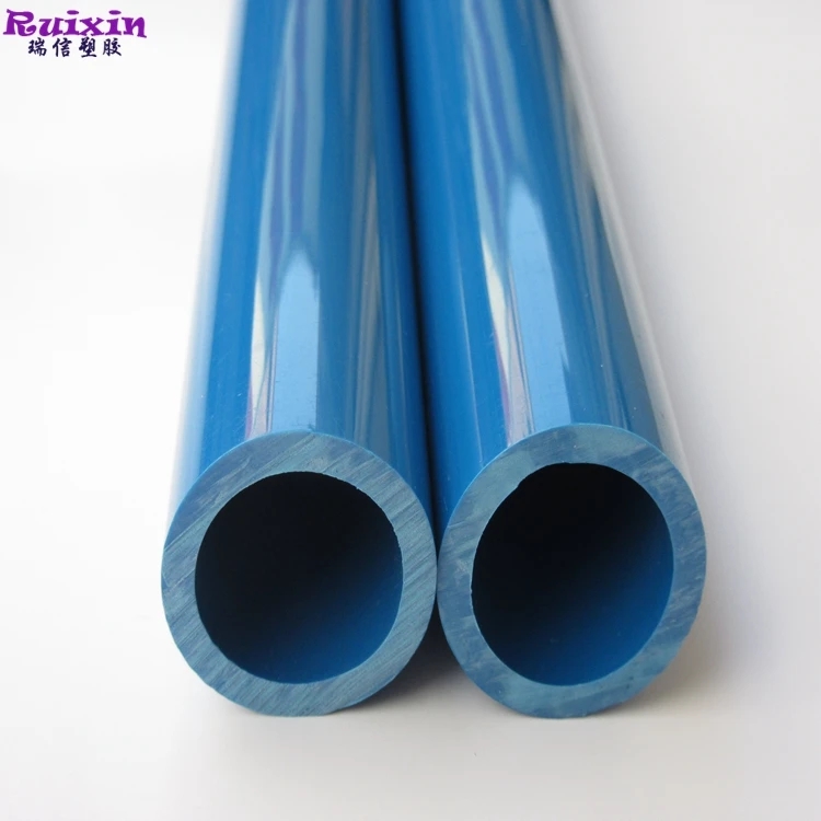 Custom Blue PVC Tubes - Durable, Flexible, and Versatile