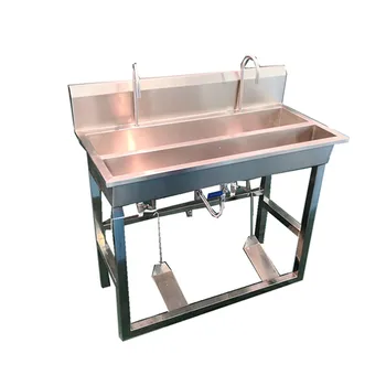 Stainless Steel Foot Pedal Hand Wash Sink For Food Industrial Factory ...