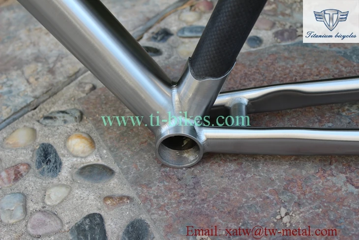 Titanium Touring Bike Frame - Durable and Versatile