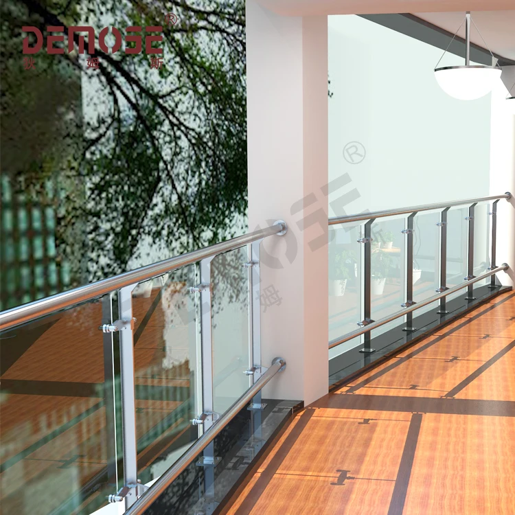 Roof Deck Railing / Balustrade With Glass Railing Holder - Buy Roof ...