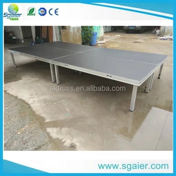 18MM Portable Plywood Concert Stage Flooring for Events