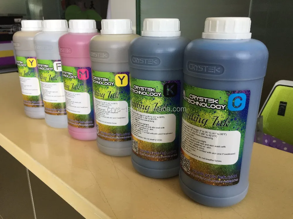 Crystek Highest Quality Eco Solvent Ink For Dx5 Dx7 Dx11 Dx10 Dx4 Heads ...