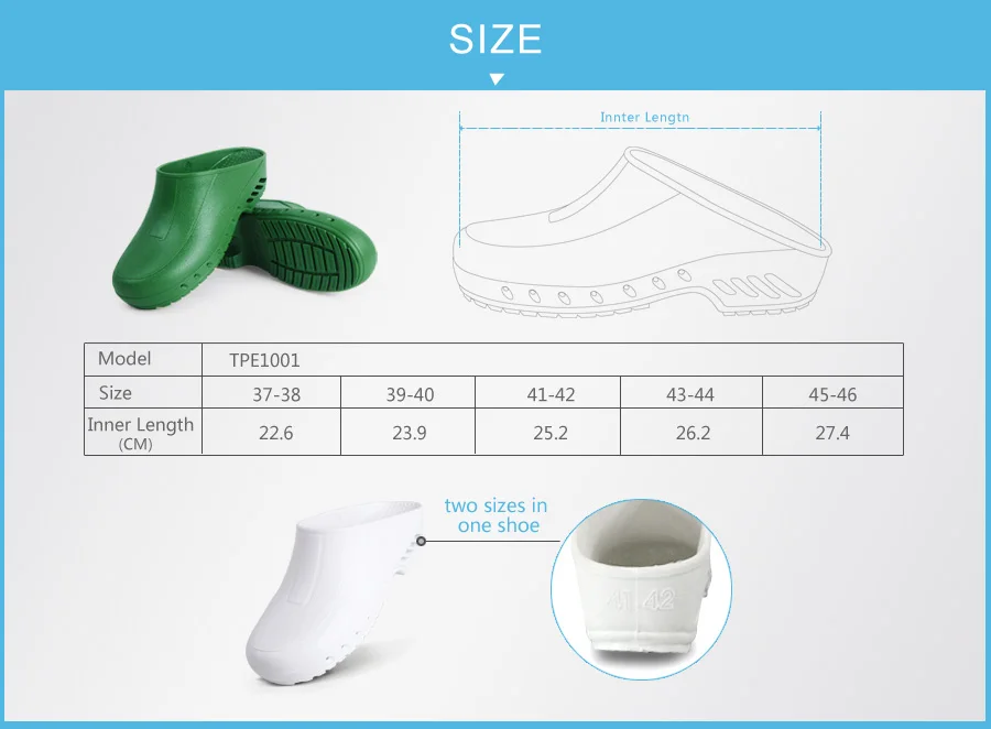 Autoclavable Anti-Slip Clogs for Medical Staff - Durable Nursing Shoes ...