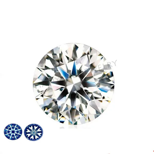 White CZ Hearts and Arrows - Signity Stones Diamond Price