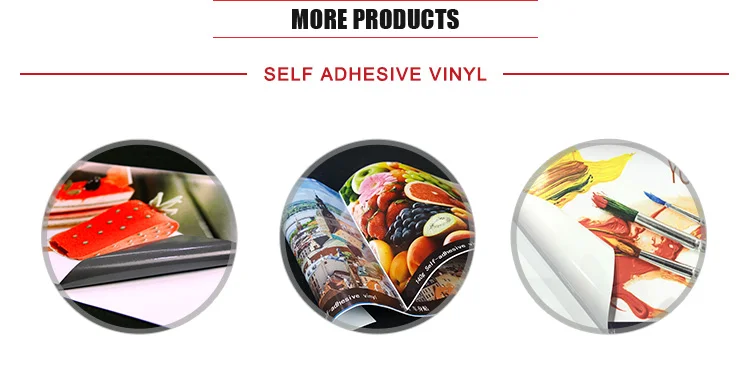 140g Cast Film / E-jet Self Adhesive Vinyl /glossy Matte Digitial ...