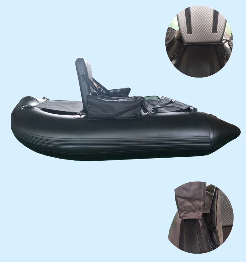 One Person Float Tube Pvc Inflatable Fly Fishing Belly Boat - Buy Fly ...
