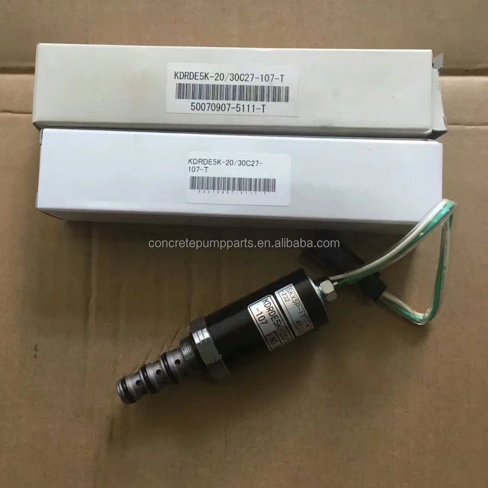 Kawasaki SOLENÓIDE PROPORCIONAL VÁLVULA de ALÍVIO CONTROLADO KDRDE5K-20 ...