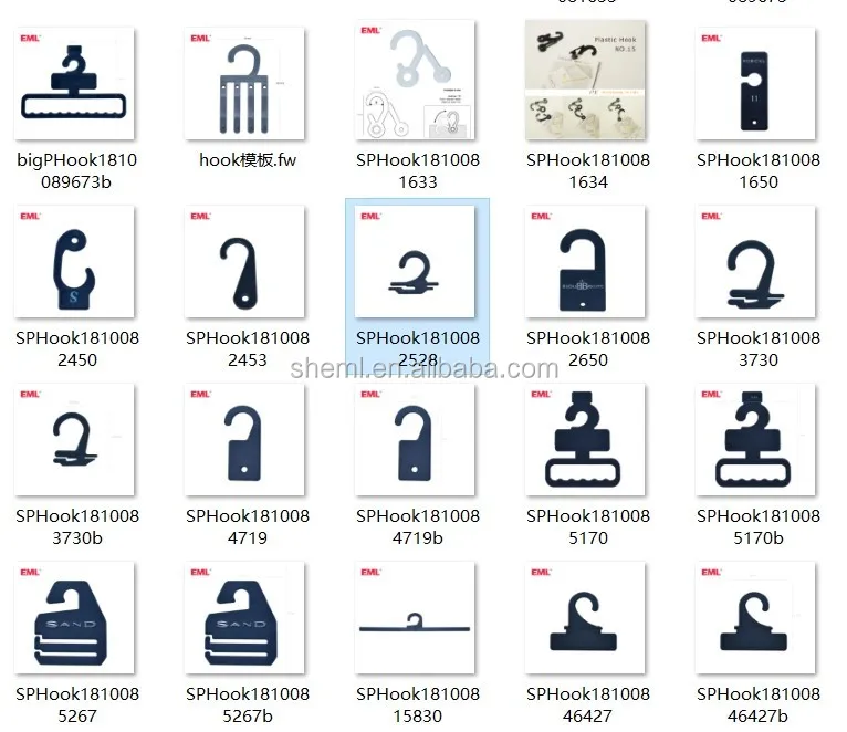 Plastic Flat Hook Plastic J Hook Hanger For Hats,Small Plastic Hook ...