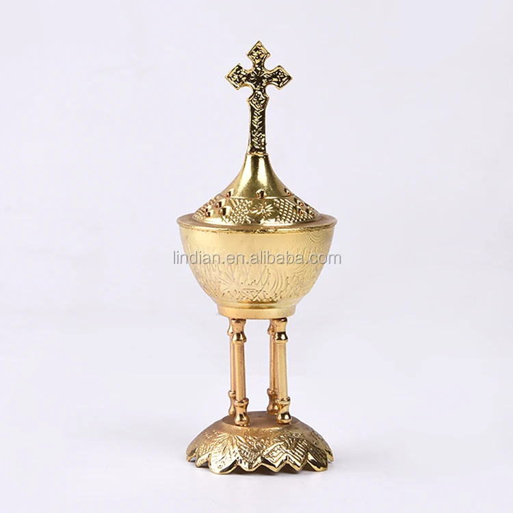Wholesale Christian Brass Censer Incense Burner With Handle Incensory ...