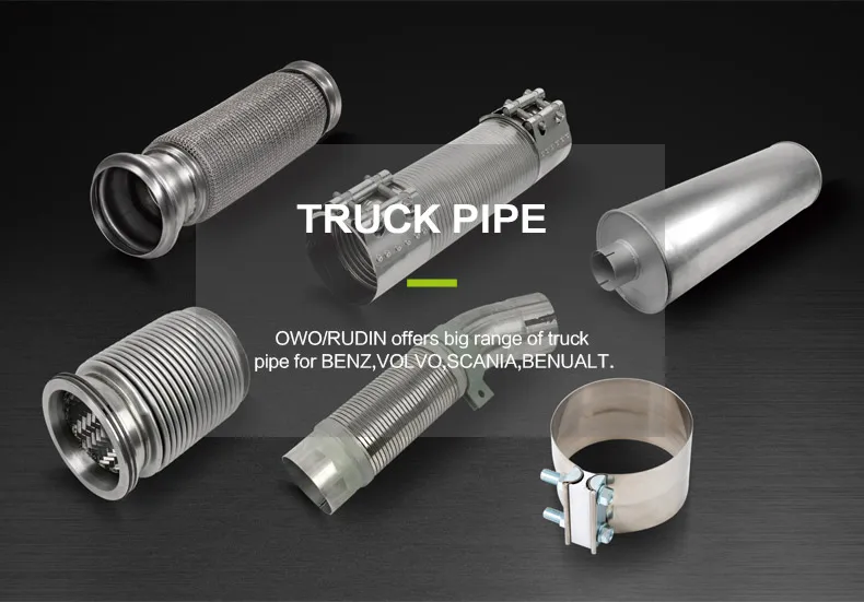 Stainless Steel 304 Truck Pipe for Mercedes BENZ ACTROS
