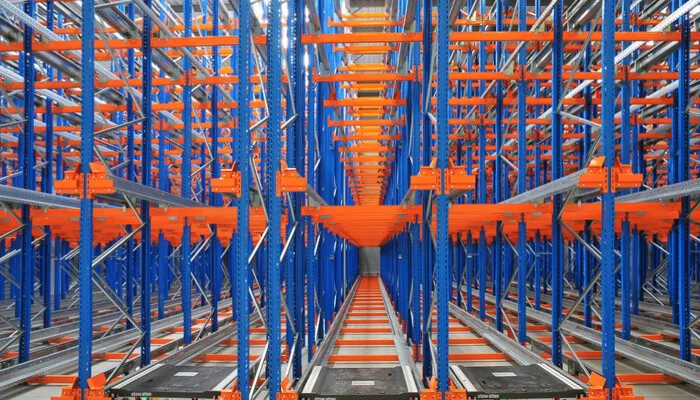 Multi-level Steel Shuttle Channel Racking For Pallets - Buy Shuttle ...