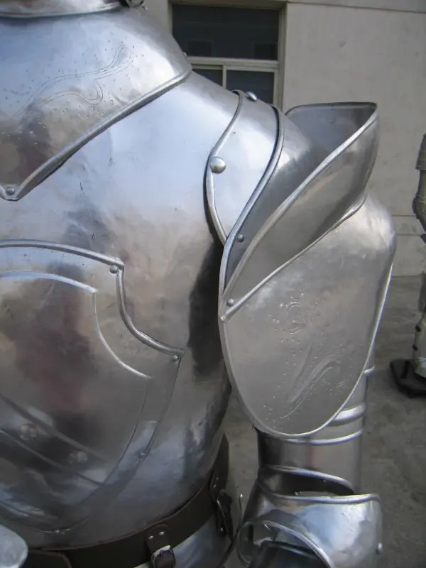 Antique Silver Medieval Metal Armor,Full Body Armor Suit,Knight Armor ...