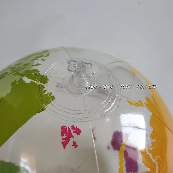 HOGE Inflatable World Map Beach Ball - Fun & Promotional