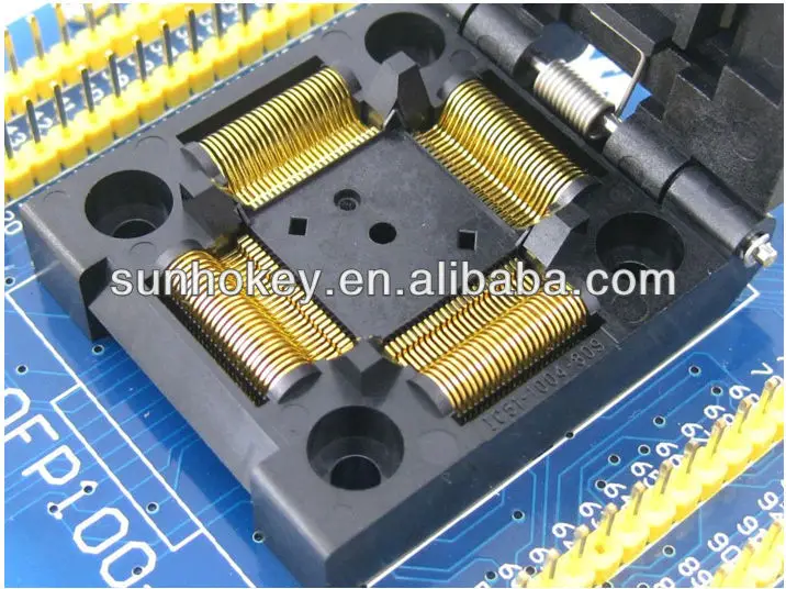 Qfp100 Tqfp100 Lqfp100 Gp-qfp100-0.5 Yamaichi Ic Test Socket ...
