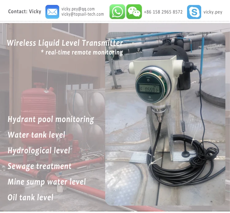 Submersible Hydrant Use Nb Iot Wireless Water Tank Level Sensor - Buy ...