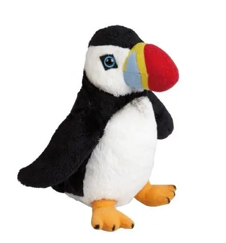 Custom Bird Fluffy Soft Plush Stuffed Puffin - Opera