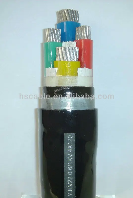 Cable De Alimentación De Cubierta De Pvc Aislado,0,6/1kv,Cable Cyaby-f ...
