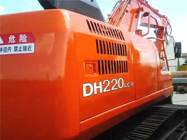 Used Doosan Dh220 Excavator - Buy Used Daewoo Dh220lc-v Excavator ...