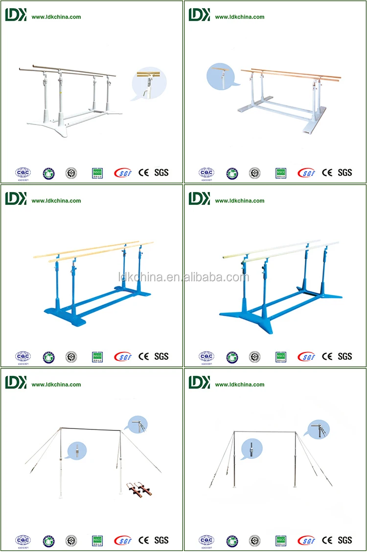 Height Adjustable Mini Gymnastic Uneven Bar For Home/club (actual Photo ...