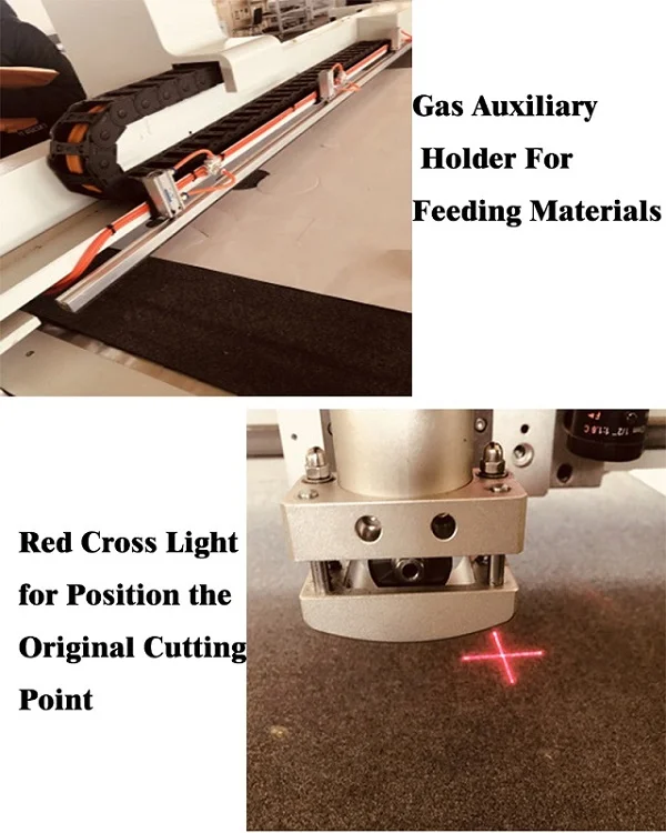 1625 Cnc Oscillating Knife Cutter Yoga Mat Vibrating Knife Cutting ...