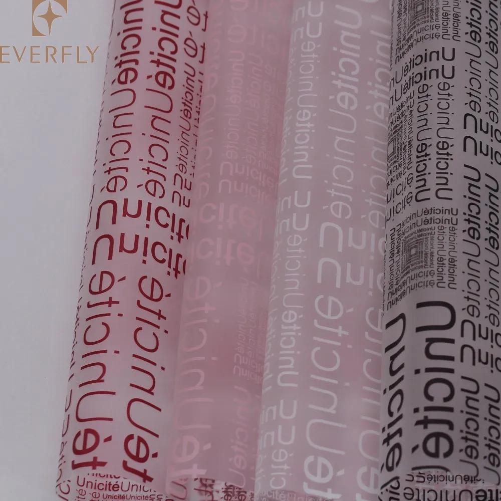 Waterproof Plastic Wrap Paper Roll For Packing Flowers - Buy Plastic ...