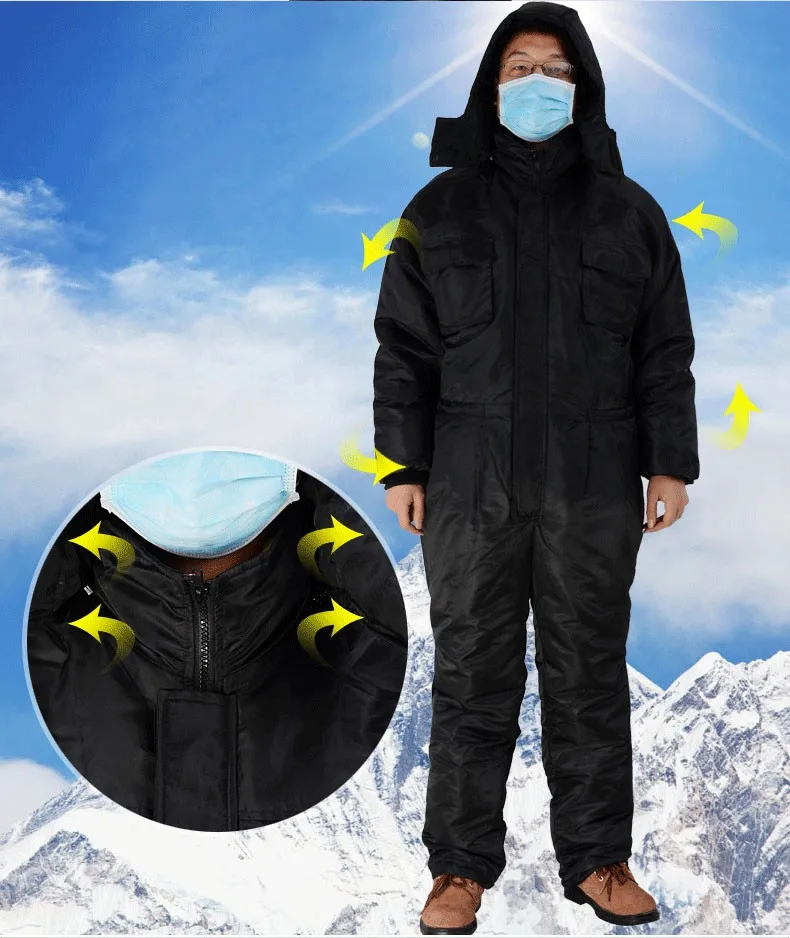 Freezer Workwear Waterproof Reflective Cold Suits Safety Clothing for ...