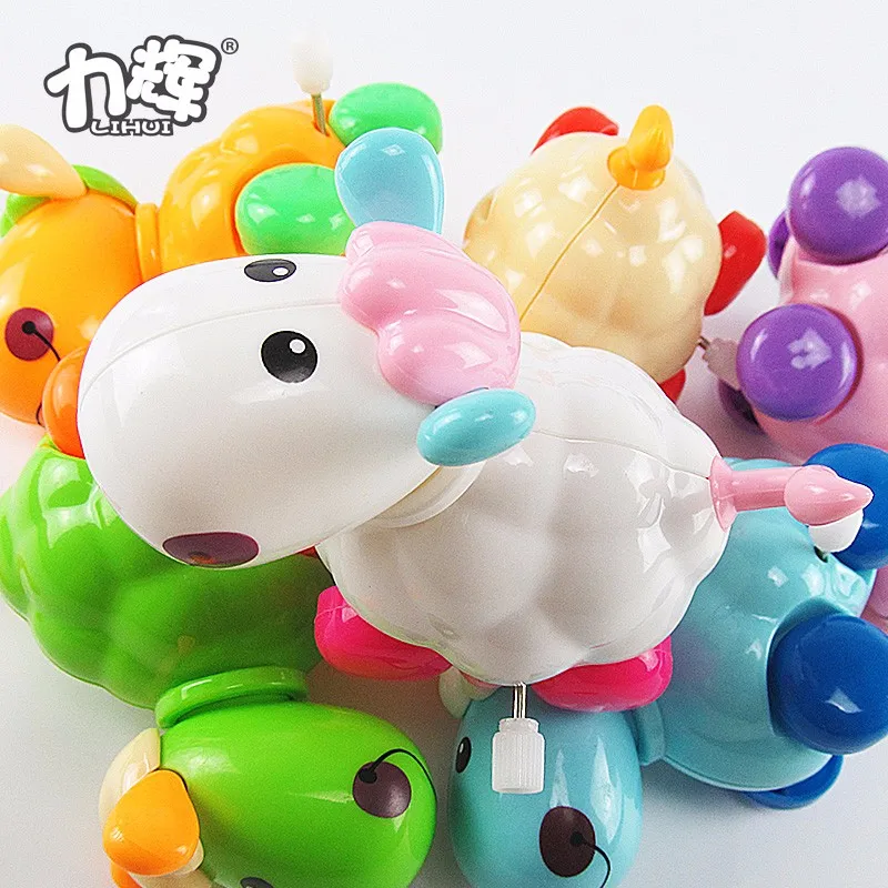 Oem Cute Shake Head Goat Toy Wind Up Toys Mini Plastic Sheep Toys - Buy ...