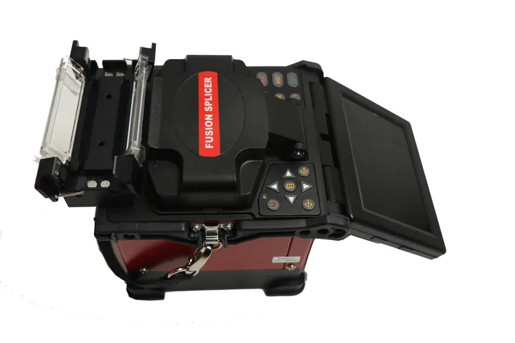 Fiber Optic Cable Splicing Machine With Double Heating Groove And 9 ...