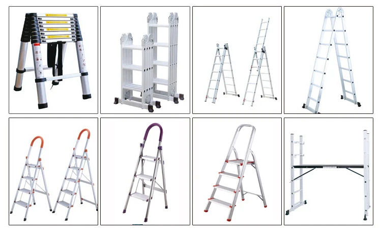 Aluminium Step Ladder 5 Meter - Multipurpose Telescopic Ladder