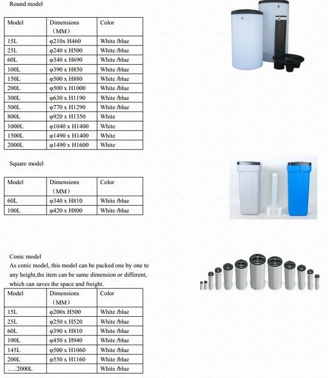 Food Grade 60l Water Softener Brine Tank/salt Dissolving Tank/brine ...