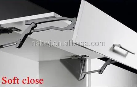 Cabinet Support - Adjustable Soft Closing Pneumatic Piston