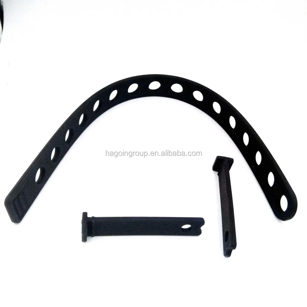 Bespoke Heavy Duty Adjustable Rubber Strap with Holes - Customized ...